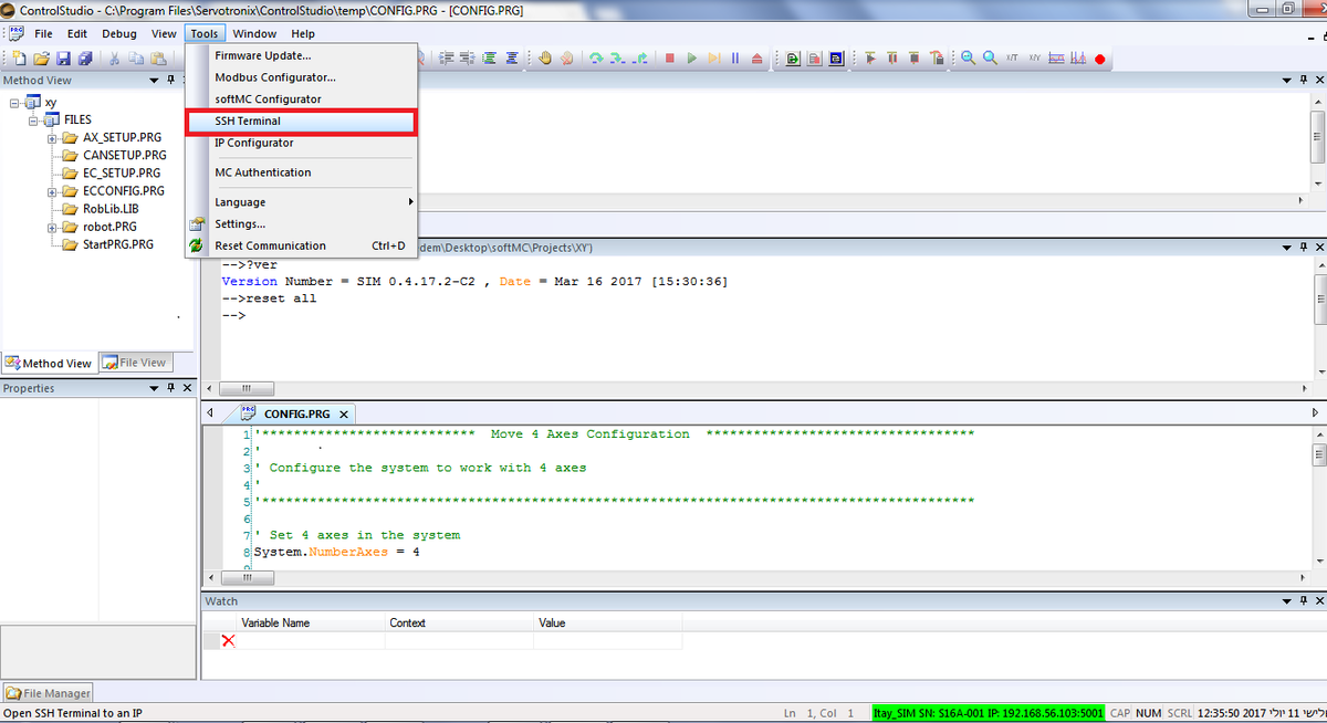 Control Studio/zh-hans - SoftMC-Wiki
